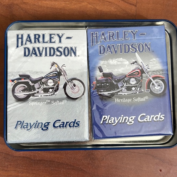 Harley-Davidson | Other | Harley Davidson Playing Cards Collectible 988 ...